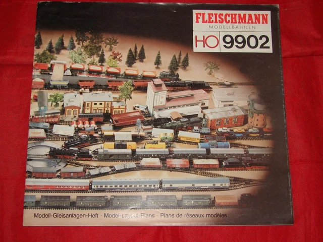FLEISCHMANN HO PLANS De Reseau 9902 Train Electrique EUR 12,00 ...