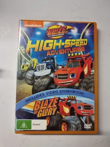 BLAZE AND THE Monster Machines High-Speed Adventures 4 Episodes DVD ...