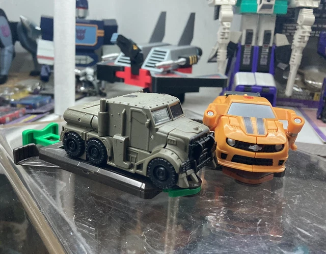 TRANSFORMERS BASH BOTS Bumblebee vs. Megatron $14.49 - PicClick CA