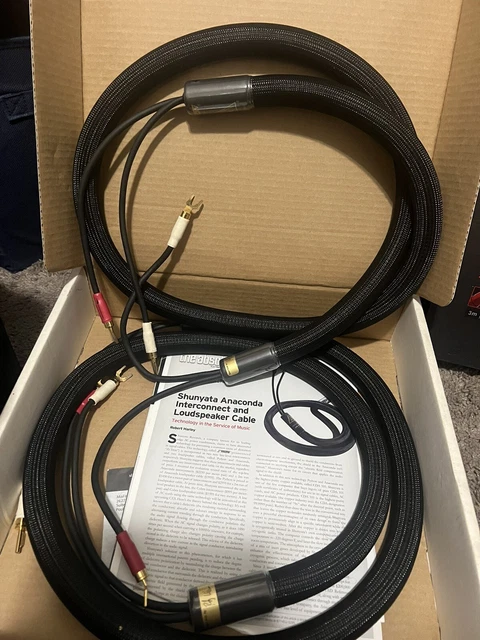 SHUNYATA RESEARCH ZITRON COBRA | 2.0M Speaker Cable | Pair | Combo ...