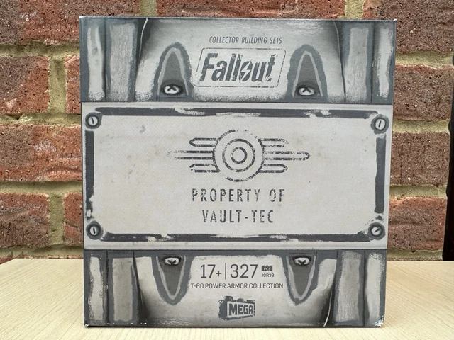 MEGA BLOKS FALLOUT T-60 Power Armour Vault-TEC Collectible Set, in hand ...