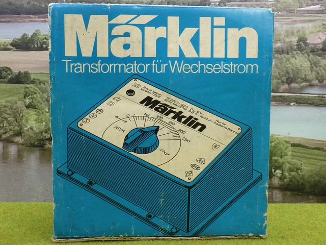 MÄRKLIN 6631 H0 Trafo Transformator Prim/Sec Selbstschalter OVP (EJ ...