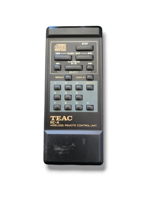 TEAC RC-4 CD Player Remote Control $5.63 - PicClick