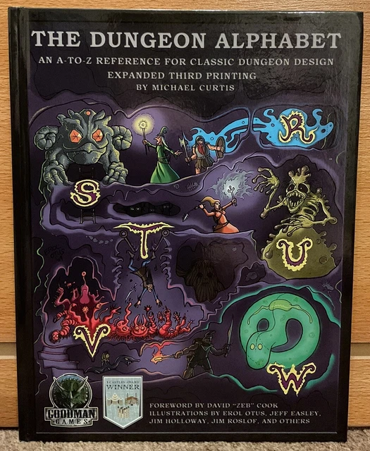 THE DUNGEON ALPHABET Expanded Edition RPG Supplement Goodman Games £15. ...