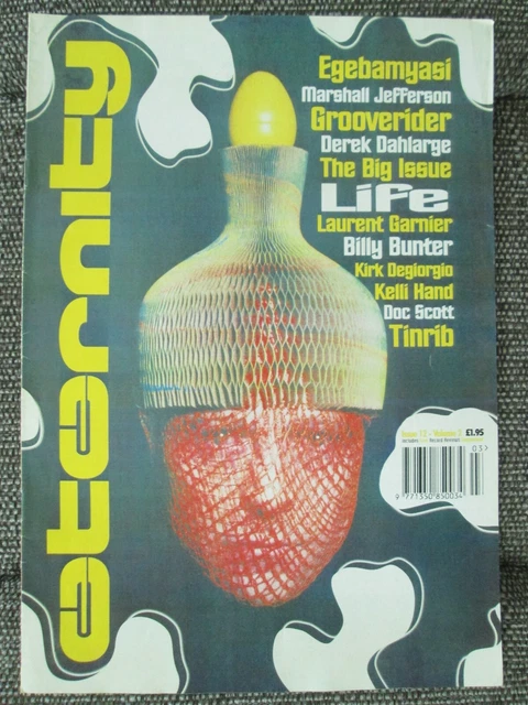 ETERNITY MAGAZINE 12 Vol 2 Rave Supplement Grooverider Billy Bunter Doc ...