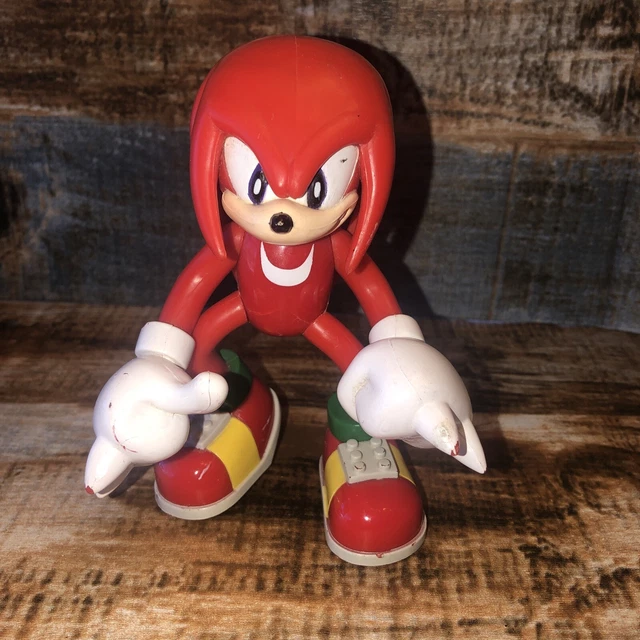 VTG RARE KNUCKLES The Echidna: Sonic The Hedgehog Action Figure Toy ...