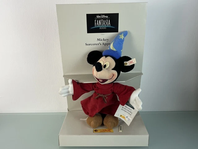 STEIFF 651519 MICKEY Sorcerer`s Apprentice 25 cm. N° 04898 excellent ...