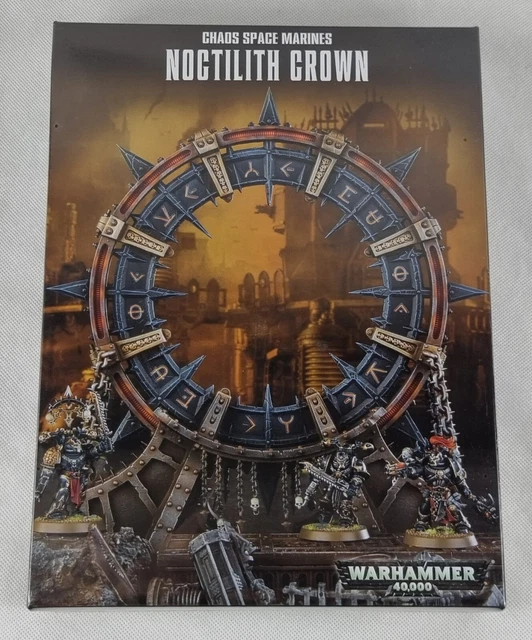 WARHAMMER 40K - Chaos Space Marines, Noctilith Crown. New & Sealed. £39 ...