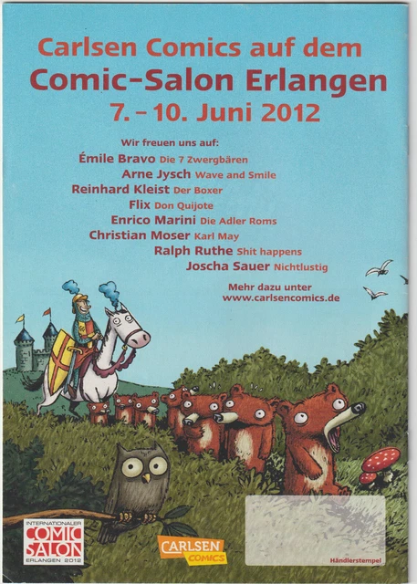 GRATIS COMIC Tag 2012: Wave And Smile, Carlsen 2012 | TOP Z1 ...