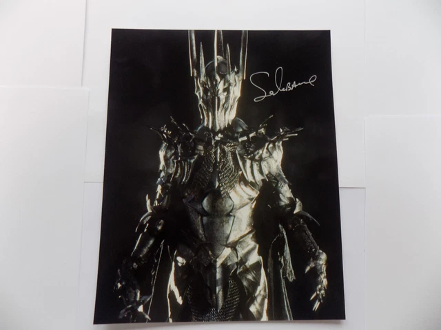 SALA BAKER / Sauron Original Autogramm Herr der Ringe EUR 9,99 ...