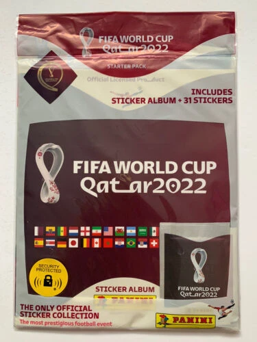 FIFA WM KATAR 2022 Panini Aufkleber Album Starterpack Versiegelt Neu ... FIFA WM KATAR 2022 Panini Aufkleber Album Starterpack Versiegelt Neu ...