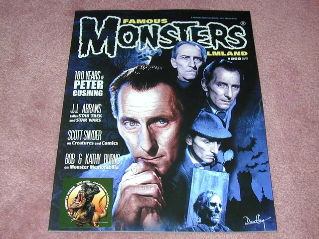 FAMOUS MONSTERS # 268, STICKER version, Peter Cushing cover, brand new ...