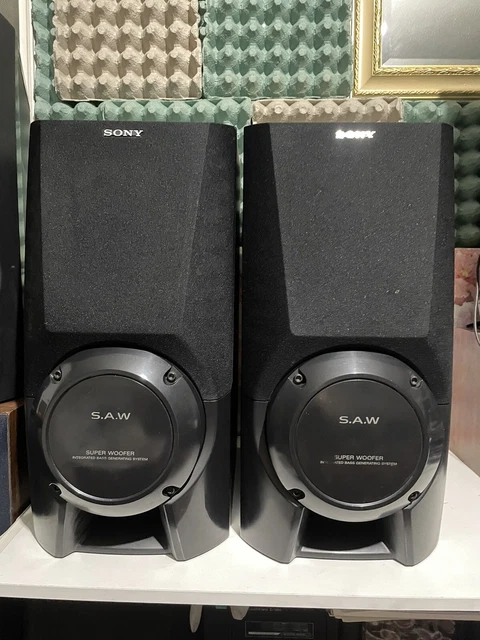 SONY SS-XB6AV HIFI STEREO SUPER WOOFER SPEAKERS WORK GREAT! £149.99 - PicClick UK
