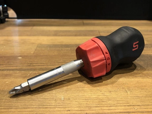 SNAP-ON STUBBY RATCHETING Screwdriver SGDMRCHO USED EUR 49,02 - PicClick DE