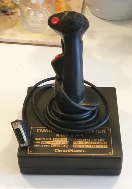 THRUSTMASTER FLIGHT CONTROL System Mark II Flight Stick Vintage ...