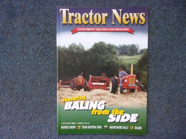DAVID BROWN TRACTOR Magazine - 1200 Tractor - Side Baler £2.99 ...