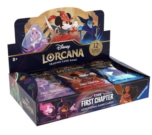DISNEY LORCANA TCG: The First Chapter !! In Hand 6 X Sealed Packets £50 ...
