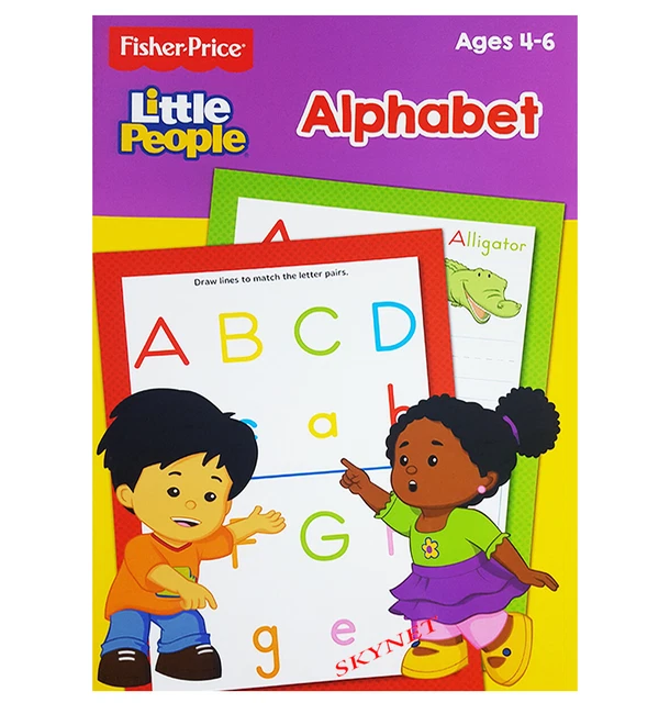 FISHER PRICE - CHILDRENS ABC ALPHABET Learning Activity Book - AGE 4-6 ...