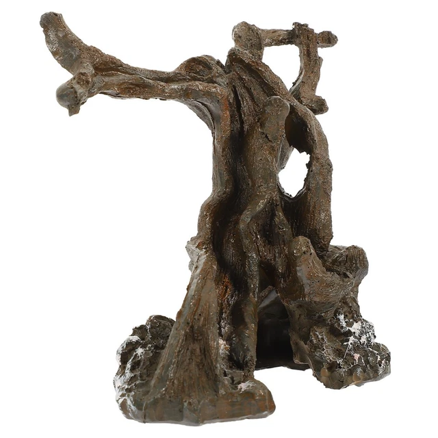 CREATIVE FISH TANK Tree Root Model Aquarium Landscape Decor Resin Craft ...