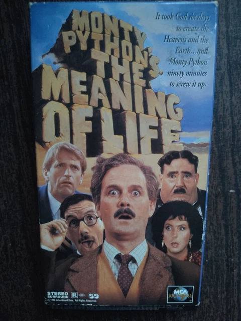 MONTY PYTHON'S THE Meaning of Life VHS 1983, 1996 $4.99 - PicClick
