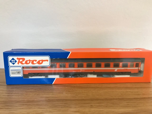 ROCO 45222 EUROFIMA Wagen 2. Kl. Bmoz ÖBB Ep IV EUR 17,01 - PicClick DE
