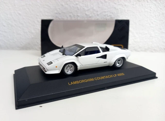 LAMBORGHINI COUNTACH LP 400S 1/43 IXO models new display case box £58. ...
