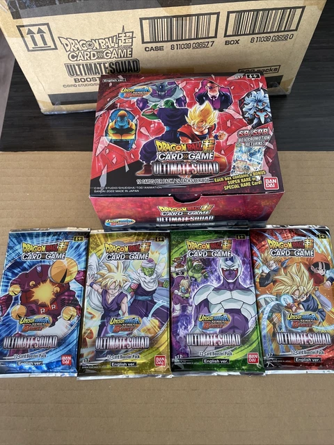 DRAGON BALL SCG Ultimate Squad Booster Pack Artset - B17 (4x sealed pack) $19.50 - PicClick CA