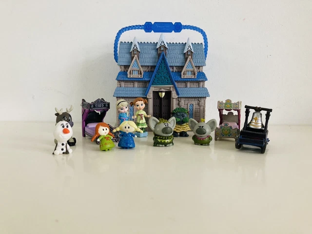 DISNEY ANIMATORS COLLECTION Littles Frozen Arendelle Castle House ...