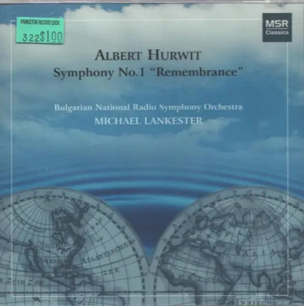CD HURWIT ALBERT Hurwit Symphony No. 1 "Remembrance" MSR Classics EUR ...