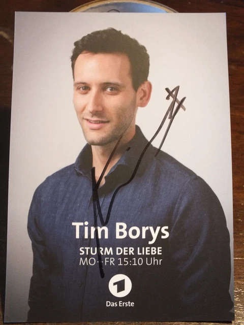 TIM BORYS Sturm der Liebe ARD Serien Autogrammkarte signiert EUR 1,00 ...