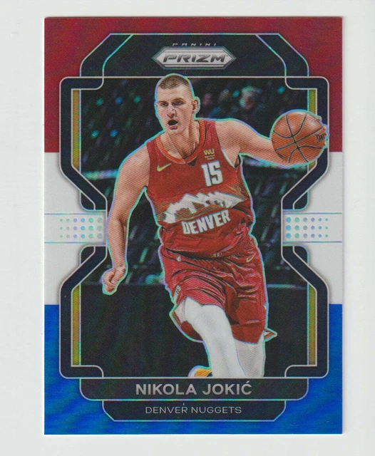032 NIKOLA JOKIC - Denver Nuggets Red White Blue Prizm EUR 0,99 ...
