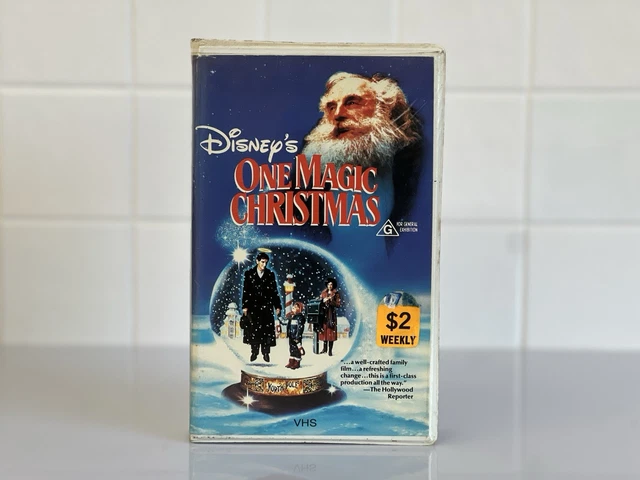 DISNEY'S ONE MAGIC Christmas (1985) VHS Drama Walt Disney Home Video ...