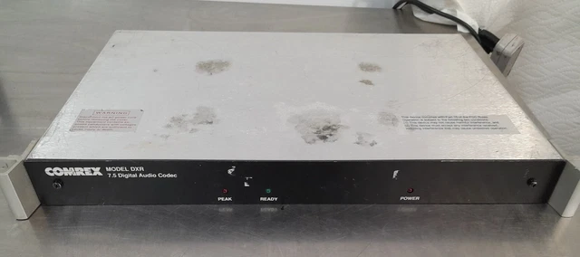 COMREX DXR 7.5 Digital Audio Codec $64.99 - PicClick