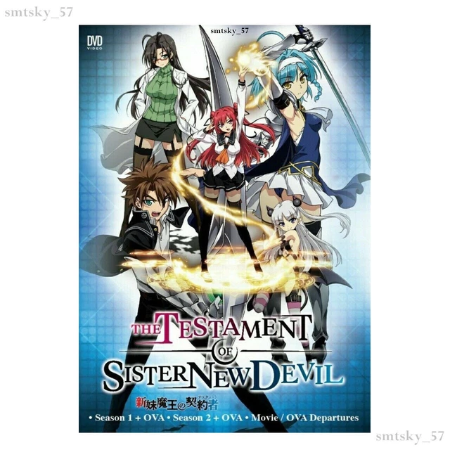 ANIME DVD THE Testament Of Sister New Devil Saison 1+2+2OVA+Film (non ...