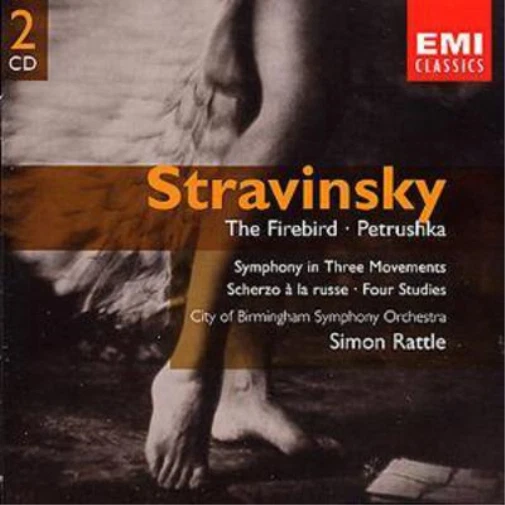 IGOR STRAVINSKY FIREBIRD, The, Petruschka, Four Studies (Rattle, Cbso) (CD) EUR 17,25 - PicClick FR