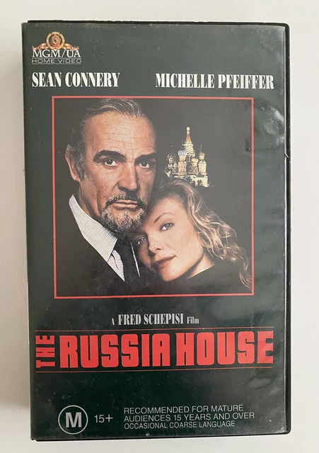 THE RUSSIA HOUSE [VHS] Warner MGM Video Big Box Ex-Rental Tape Connery ...