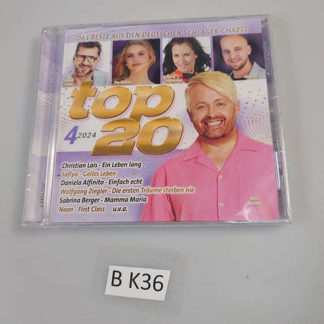TOP 20 4 .2024 Schlager Neu - Das Beste aus den Deutschen Schlager-Charts EUR 17,49 - PicClick DE