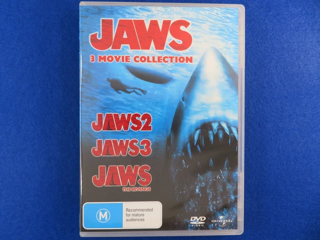JAWS 2 / Jaws 3 / Jaws The Revenge - DVD - Region 4 - Fast Postage ...