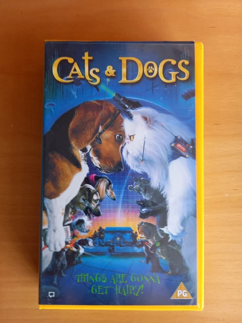 CATS AND DOGS (VHS/SUR, 2001) (Cert PG) PAL Version £6.43 - PicClick UK