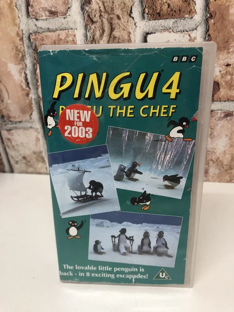PINGU 4 - Pingu The Chef (VHS/H, 1997) £10.00 - PicClick UK