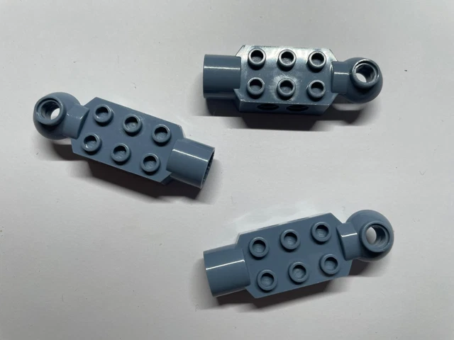 LEGO 3 X sand blue technic brick rotation joint top 8706 ref 47454 £1.52 - PicClick UK