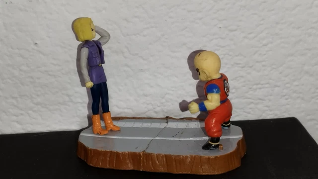 DIORAMA FIGURINE KRILLIN Android c 18 Dragon Ball Bandai Toys BS STA ...