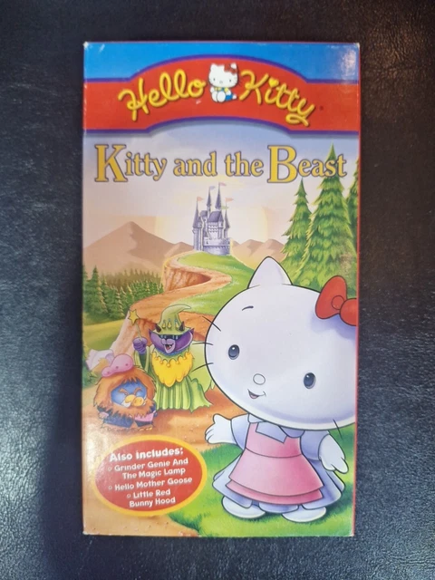 RARE!-HELLO KITTY -KITTY and the Beast VHS DIC MGM Home Video Sanrio ...