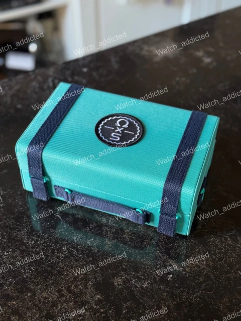 OMEGA X SWATCH Moonswatch Mission On Earth Suitcase, 3 Slots Watch Case ...