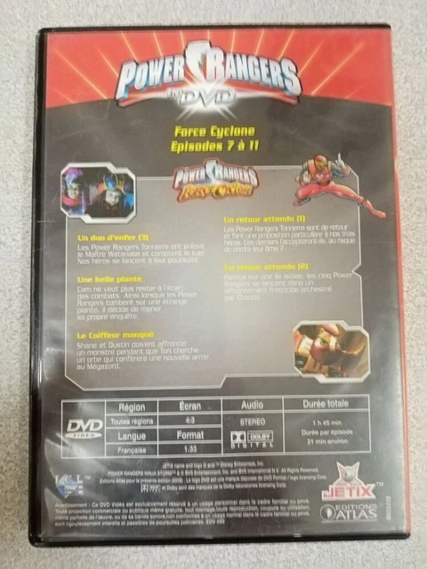 DVD - POWER Rangers (Cyclone Force episodes 7 to 11) | Good condition £ ...