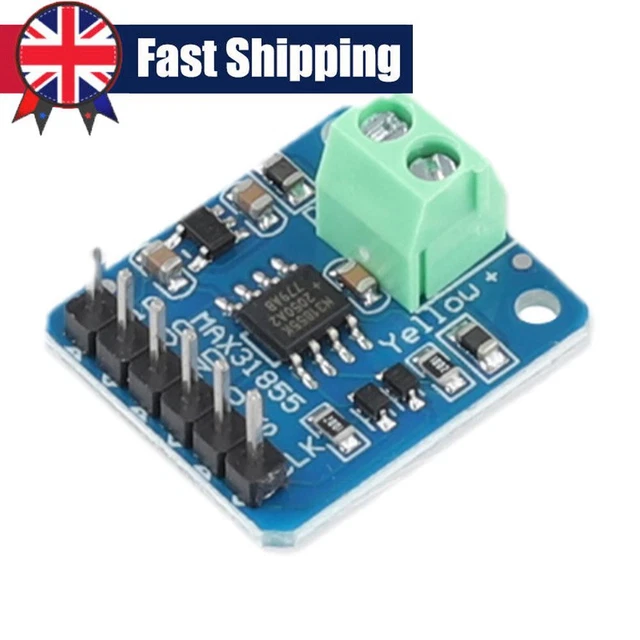 MAX31855 THERMOCOUPLE TEMPERATURE Sensor Module Readable K Type for ...