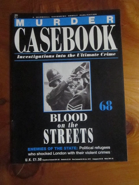 MAGAZINE MURDER CASEBOOK Blood On The Streets No. 68 Great ** Must See ...