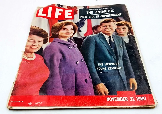 LIFE MAGAZINE JFK Kennedy Election Marilyn Monroe Clark Gable November ...