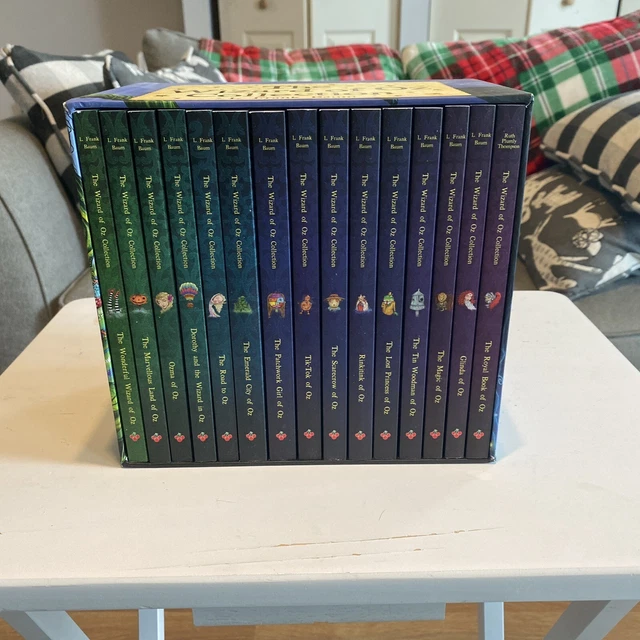 THE WIZARD OF Oz Complete Collection by L. Frank Baum 15 Book Box Set ...