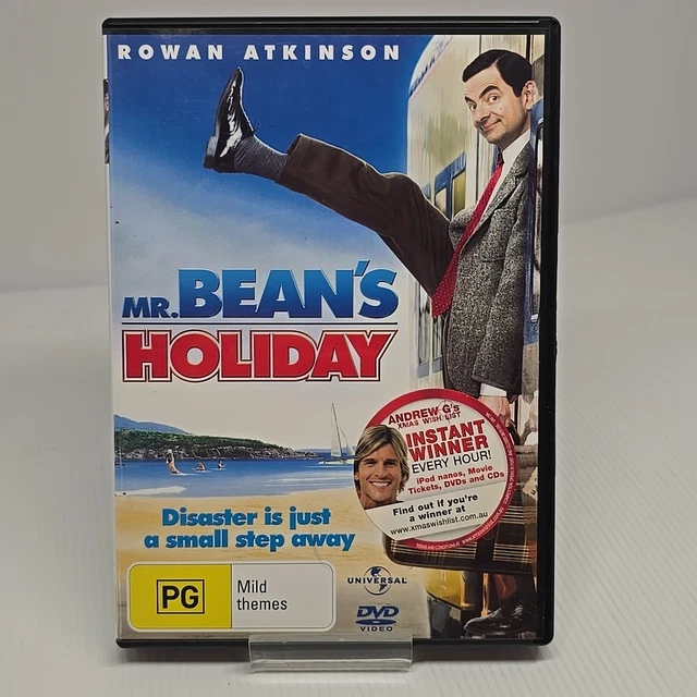 MR BEAN'S HOLIDAY (DVD, 2007) Rowan Atkinson Jean Rochefort $9.81 ...